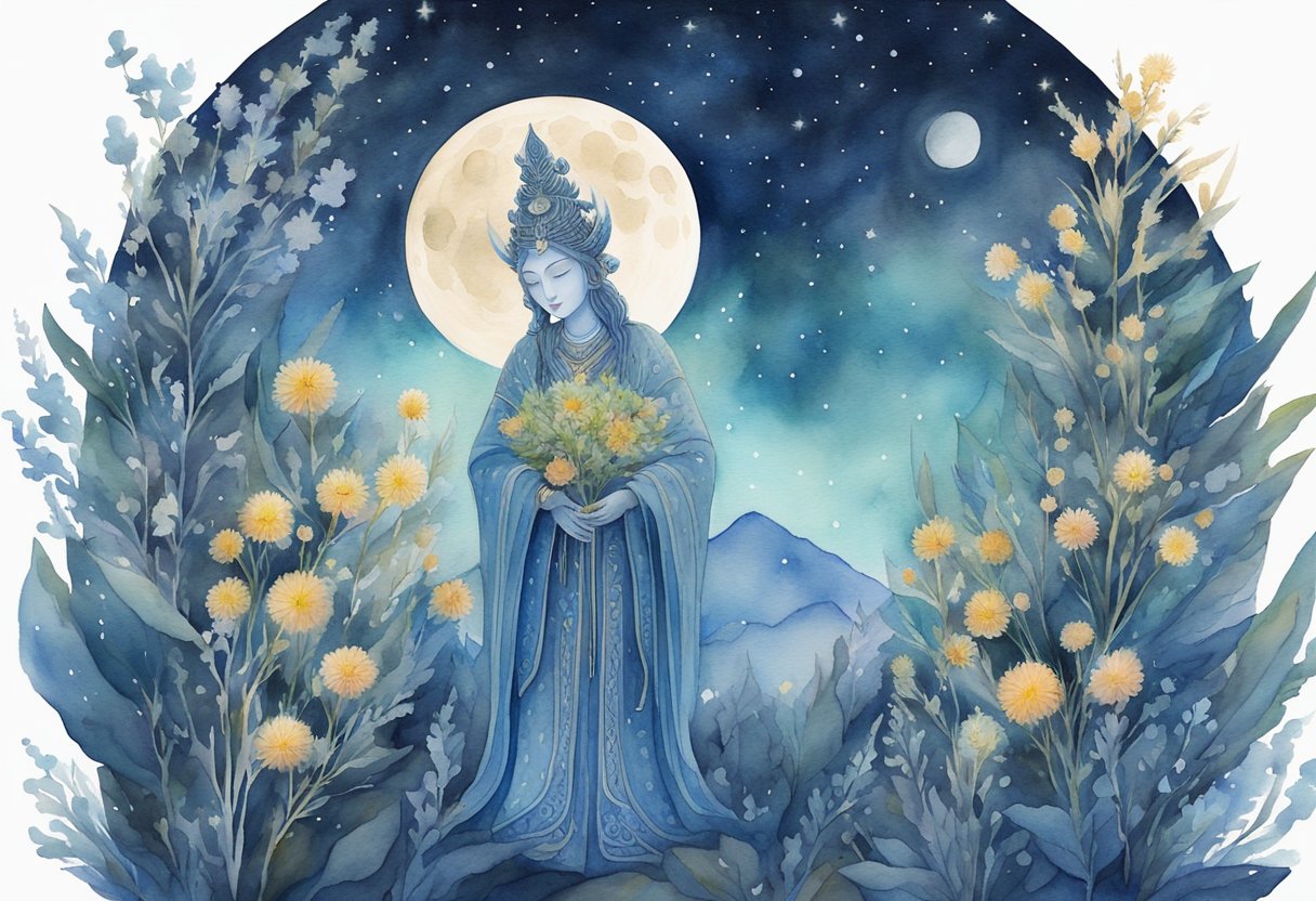 Lunar Deities and Herbs: A Guide to Moon Gods, Goddesses, and Spiritual ...